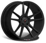 Pro Drag Gloss Black Milled Spoke Black Lip Wheels | Quality Tyres and ...